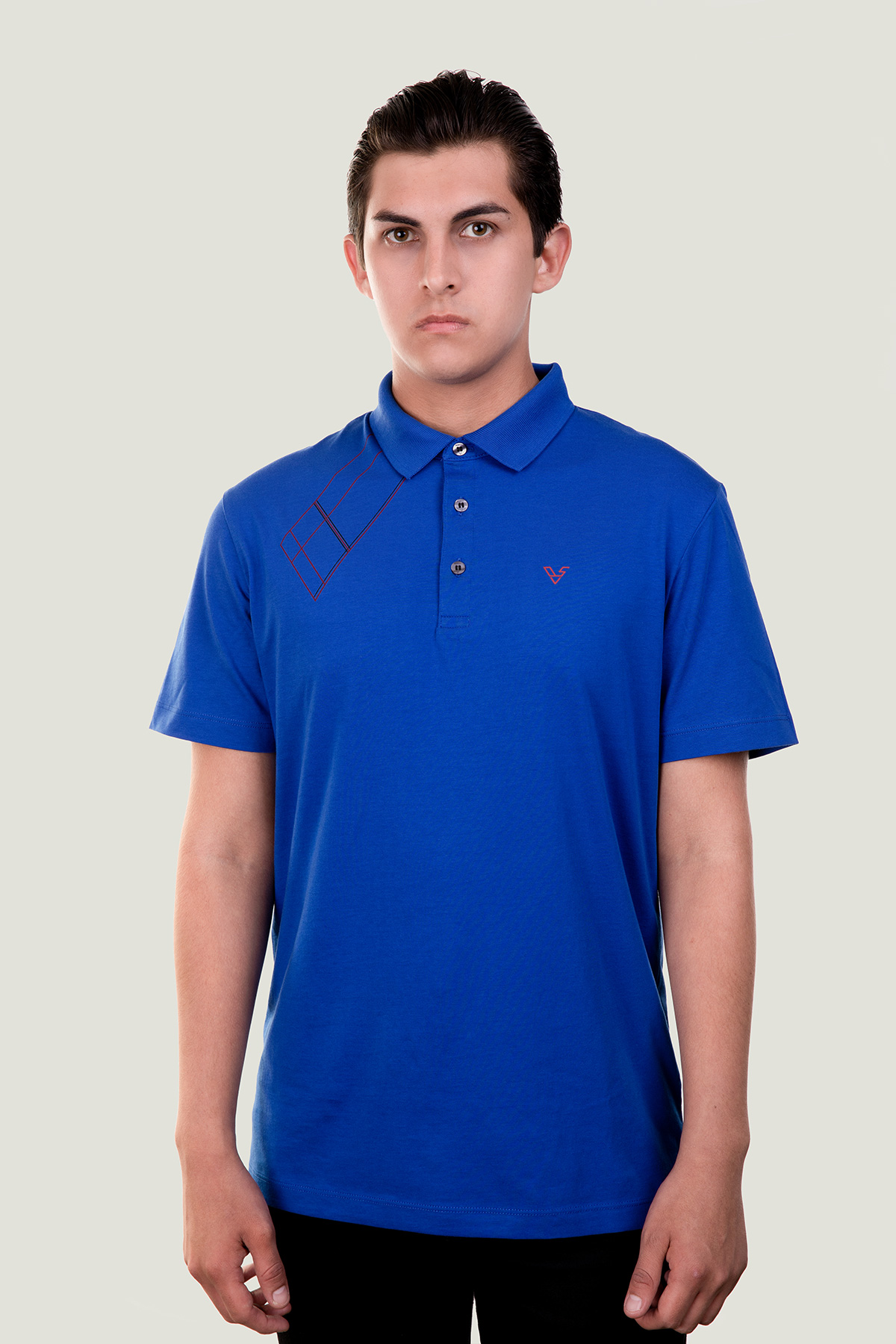 STRAIGHT LINES POLO SHIRT | VO SORZA